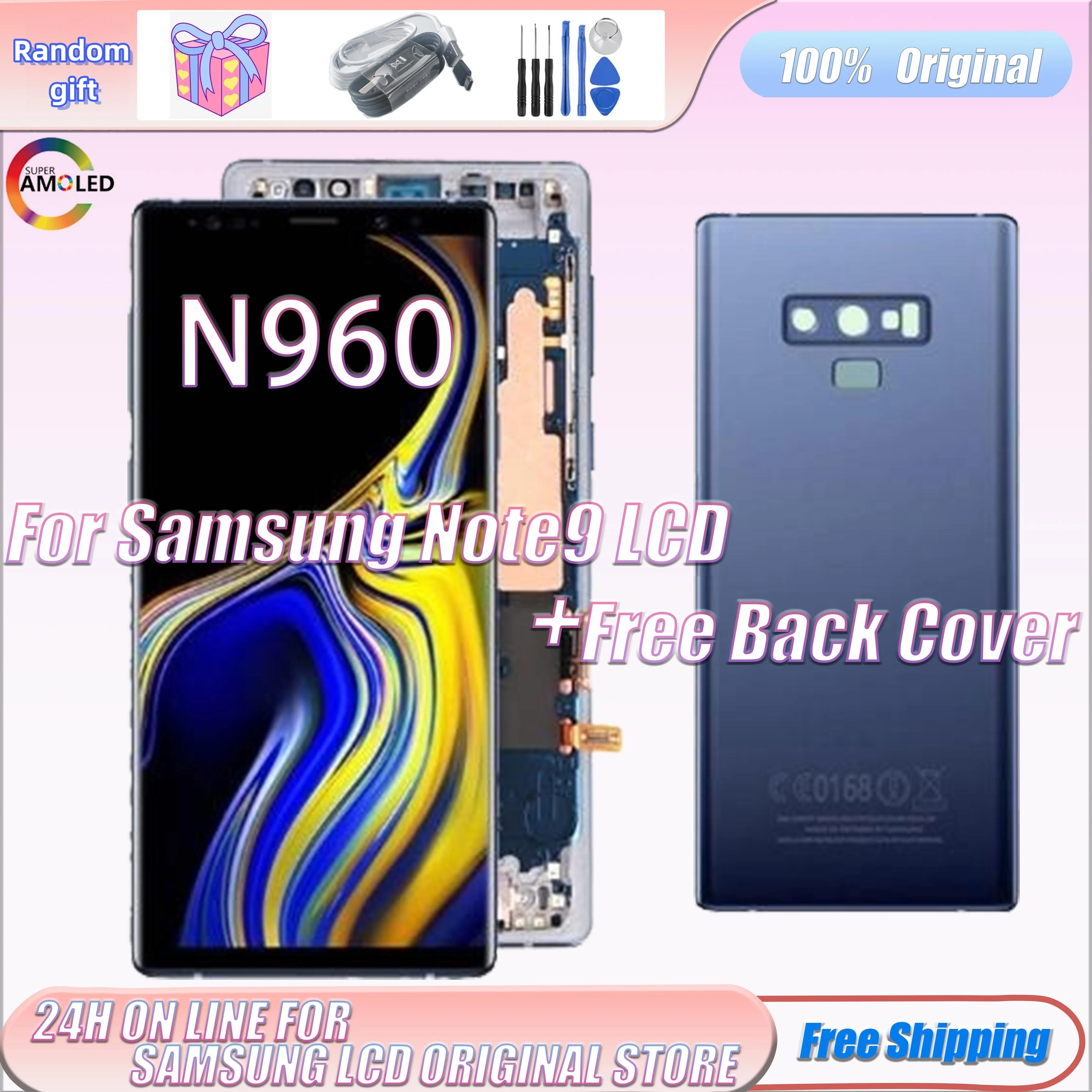 Super-AMOLED-Screen-For-Samsung-Galaxy-Note-9-Lcd-Display-Touch-Screen ...
