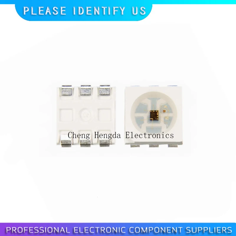 10-1000pcs APA-102C SK9822 IC SMD 5050 RGB APA102 LEDs Chips ...