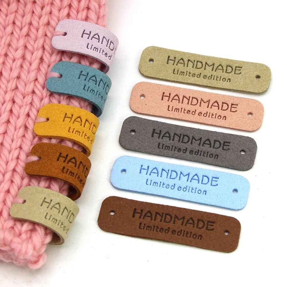 20Pcs-Leather-Labels-Handmade-Tags-For-Clothes-Labels-DIY-Bags-Shoes ...