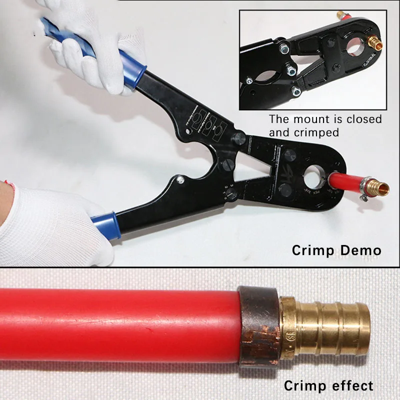Copper Ring Clamping Pliers Set Mechanical Pressing PEX Manual Pipe ...