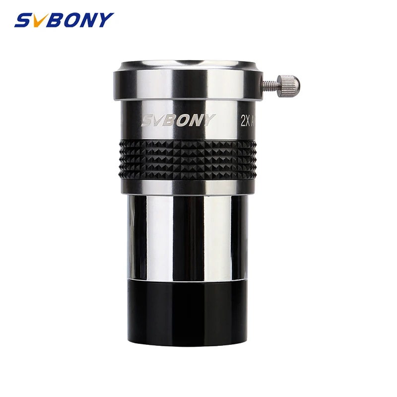 SVBONY SV137 1.25-Inch 2x/3x Barlow Lens Telescope Accessories Metal ...