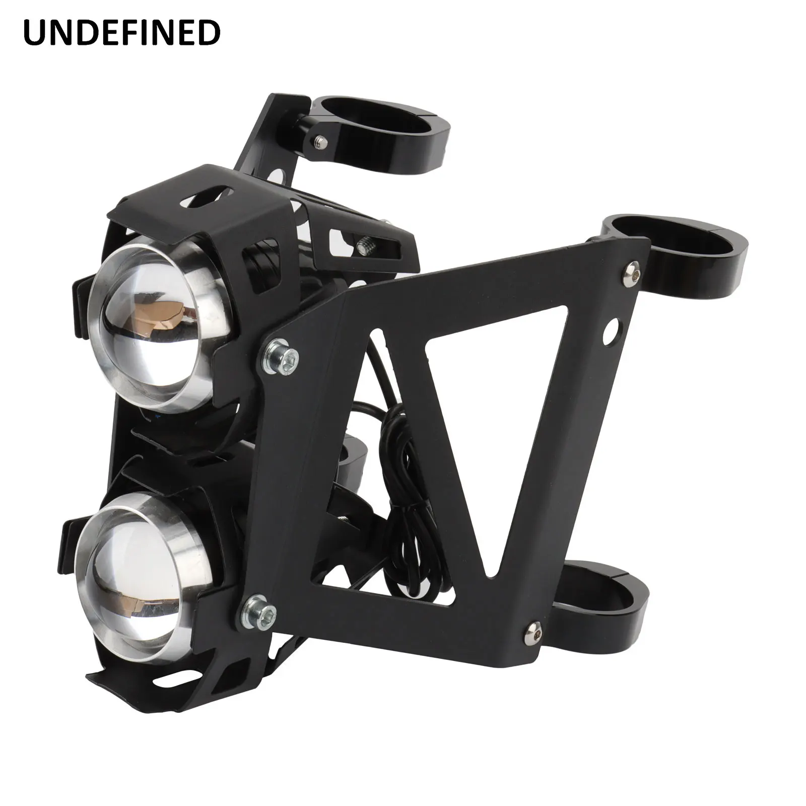 Universal Motorcycle Auxiliary Fog Spotlight Modified Dual Headlight W ...