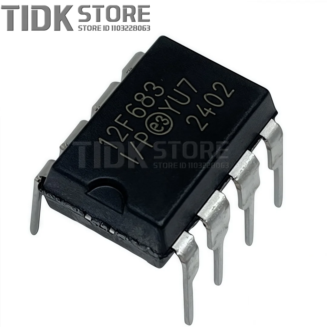 5PCS 100%NEW PIC12F683-I/P PIC12F683 12F683 PIC12F683-I/SN DIP-8