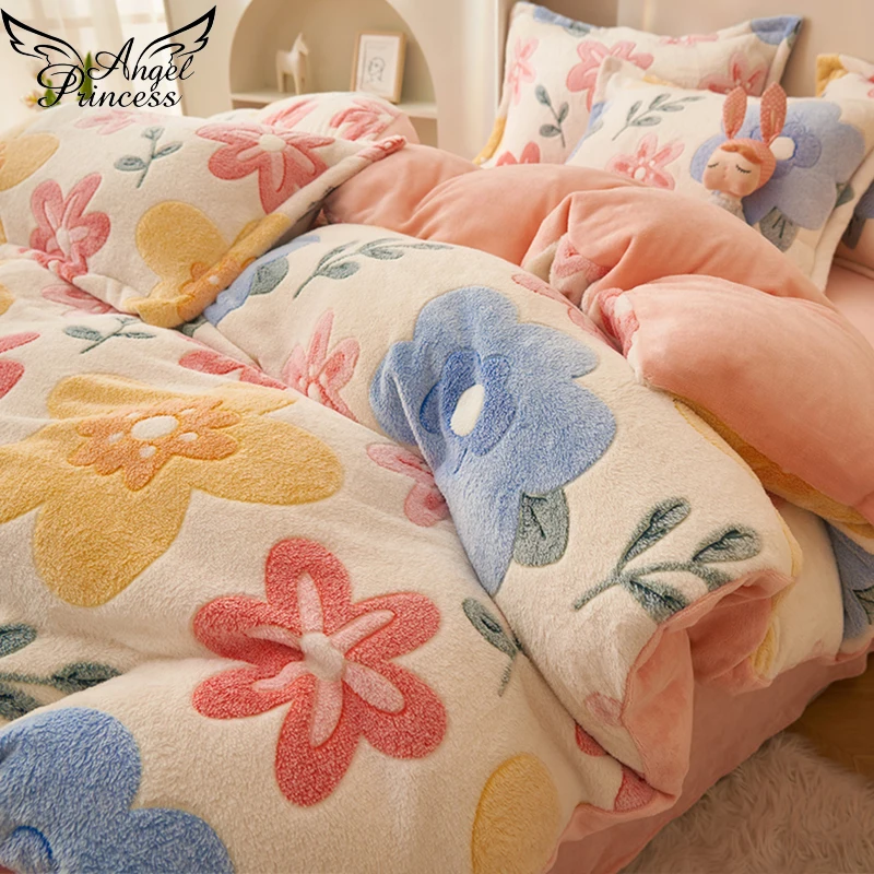 Deluxe-Flannel-Duvet-Cover-1-Piece-Thick-Warm-Non-Shedding-Anti-Static ...