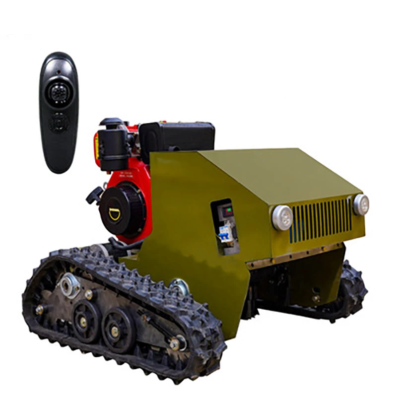 Diesel-Engine-Electric-Remote-Control-Weeder-Crawler-Grass-Crusher ...
