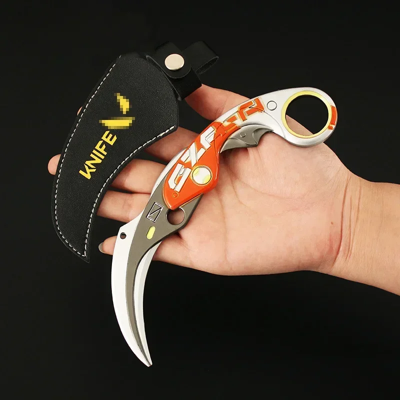 Arma-Valorant-de-17cm-figura-de-Anime-de-Velocity-Skin-Karambit-Melee ...