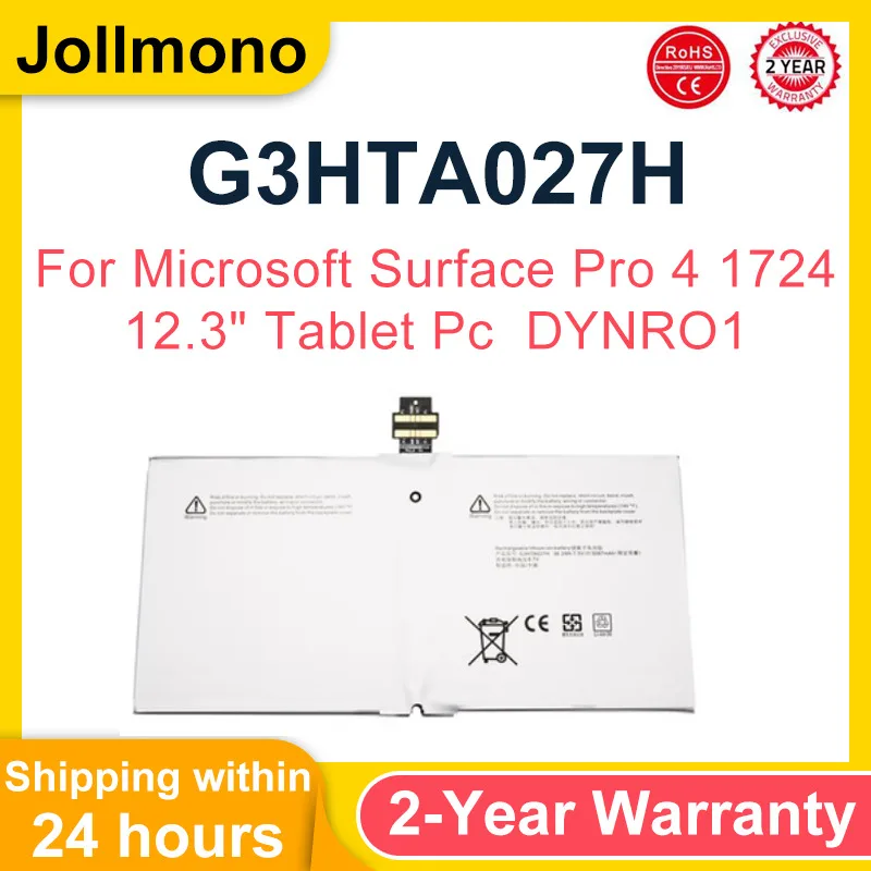 Original Tablet Battery DYNR01 For Microsoft Surface Pro 4 Pro4 ...
