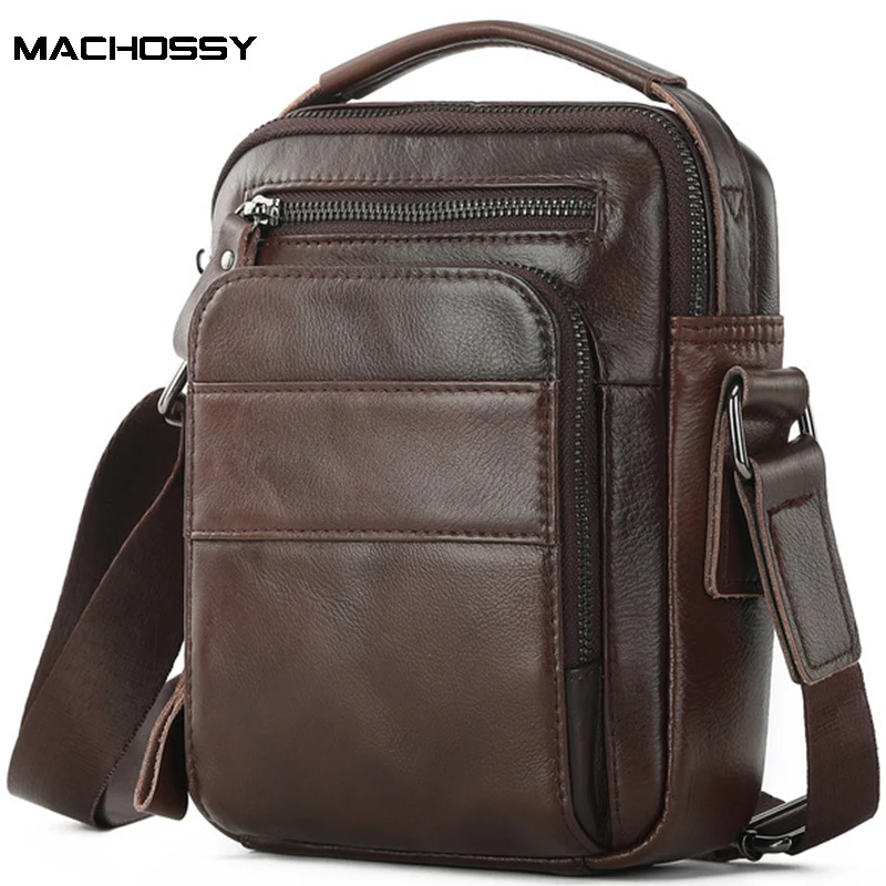 Sling-Tasche-M-nner-Aus-Echtem-Leder-Umh-ngetasche-Messenger-Taschen-f ...