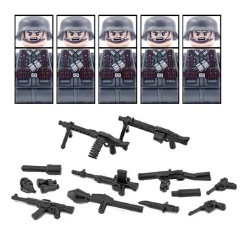 6pcs/lots WW2 Infantry Soldier Mosin-Nagant Sniper Rifle Guns MOC SWAT ...