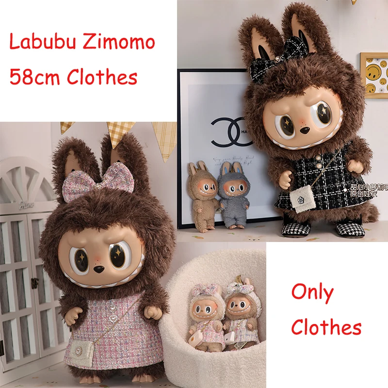Zimomo-Enamel-Labubu-Doll-Clothing-Large-Clothes-58cm-Labubu-Celebrity ...