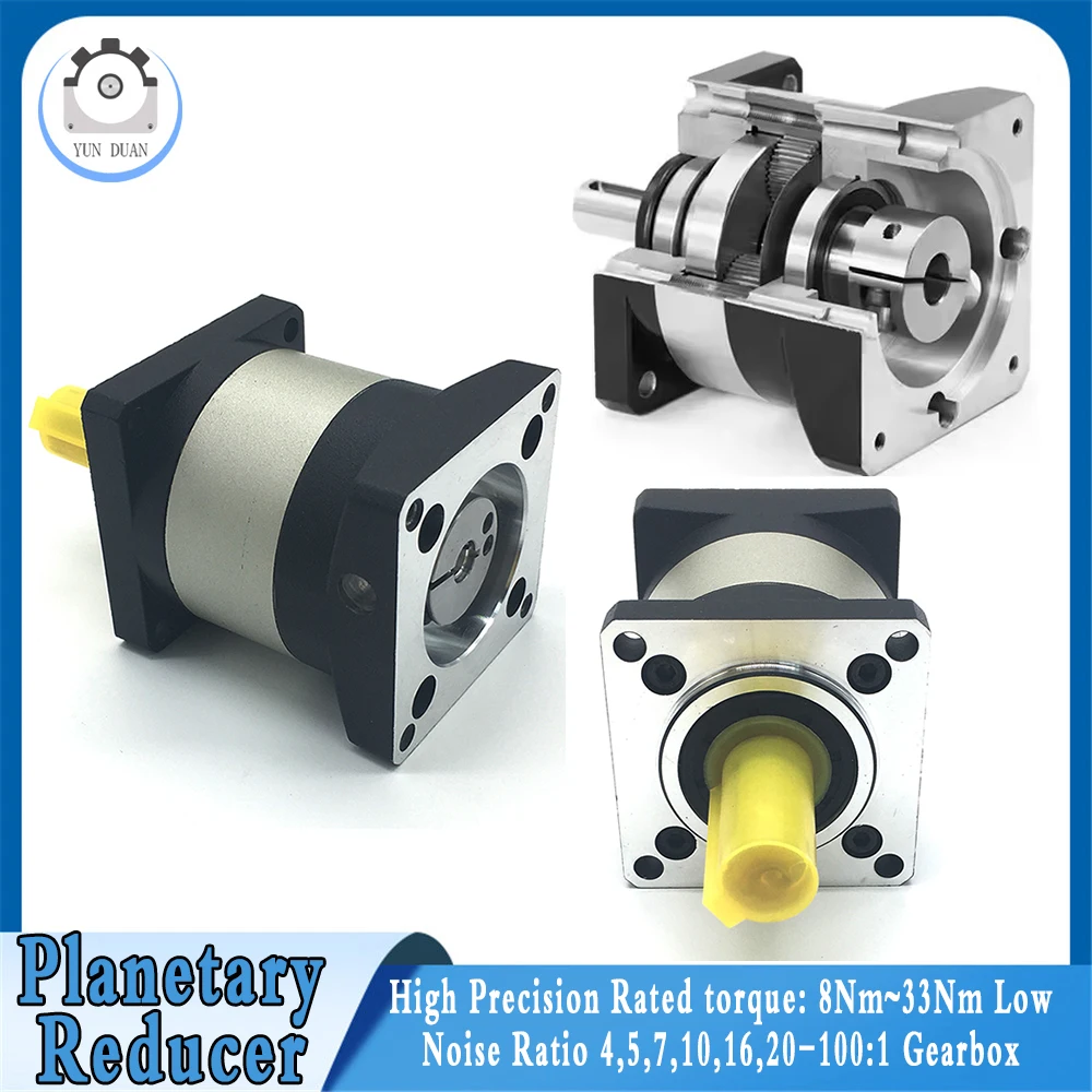 Nema23 Planetary Gearbox 57mm Stepper Motor Reducer Ratio 5:1 10:1 Step ...