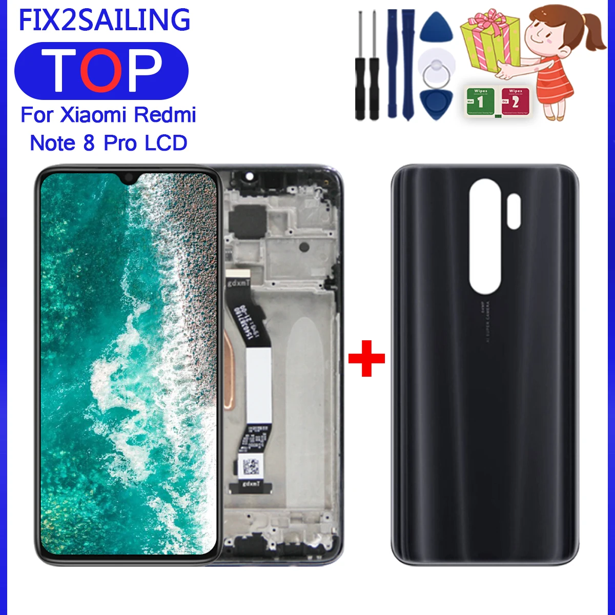 6-53-for-Xiaomi-Redmi-Note-8-Pro-LCD-Display-Touch-Screen-For-Redmi ...