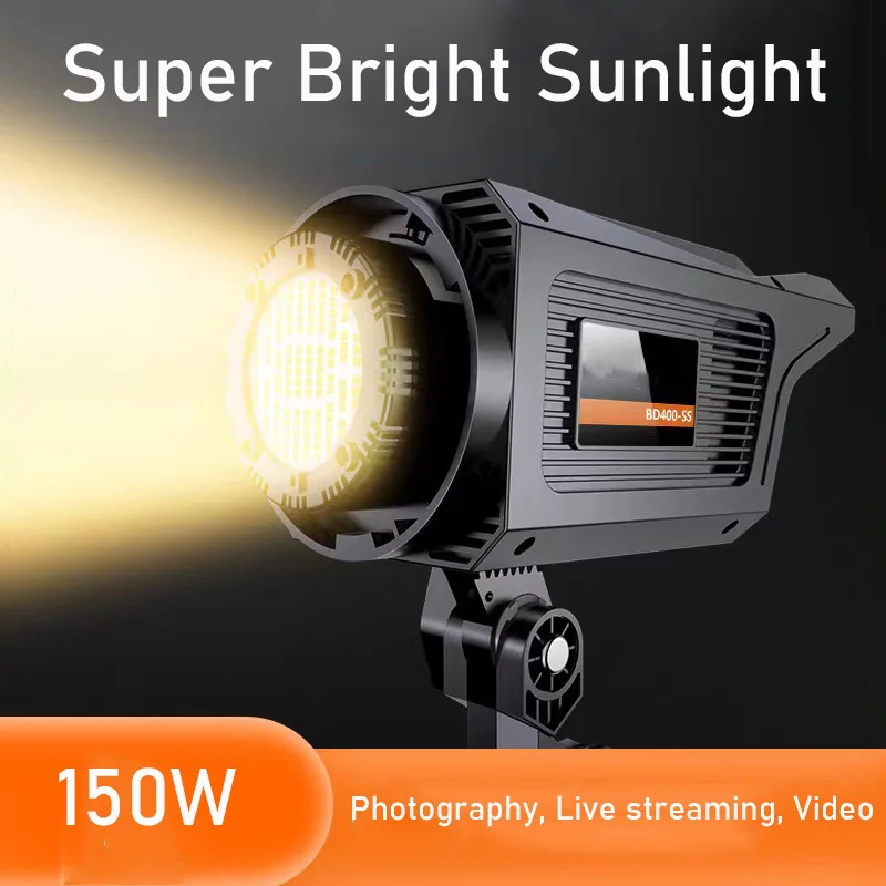 150W-Photography-LED-Video-Light-Remote-Control-Daylight-Balanced-Sun ...