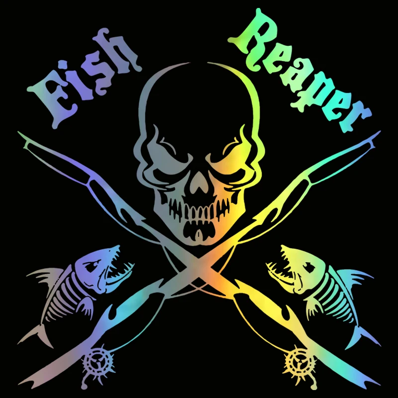 Car-Sticker-3D-17CM-17CM-Fish-Reaper-Skull-Fishing-Rod-Sticker-On-Car ...