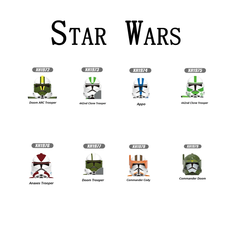 Brick Figure Figurines | Building Blocks - Star Wars Building Blocks ...