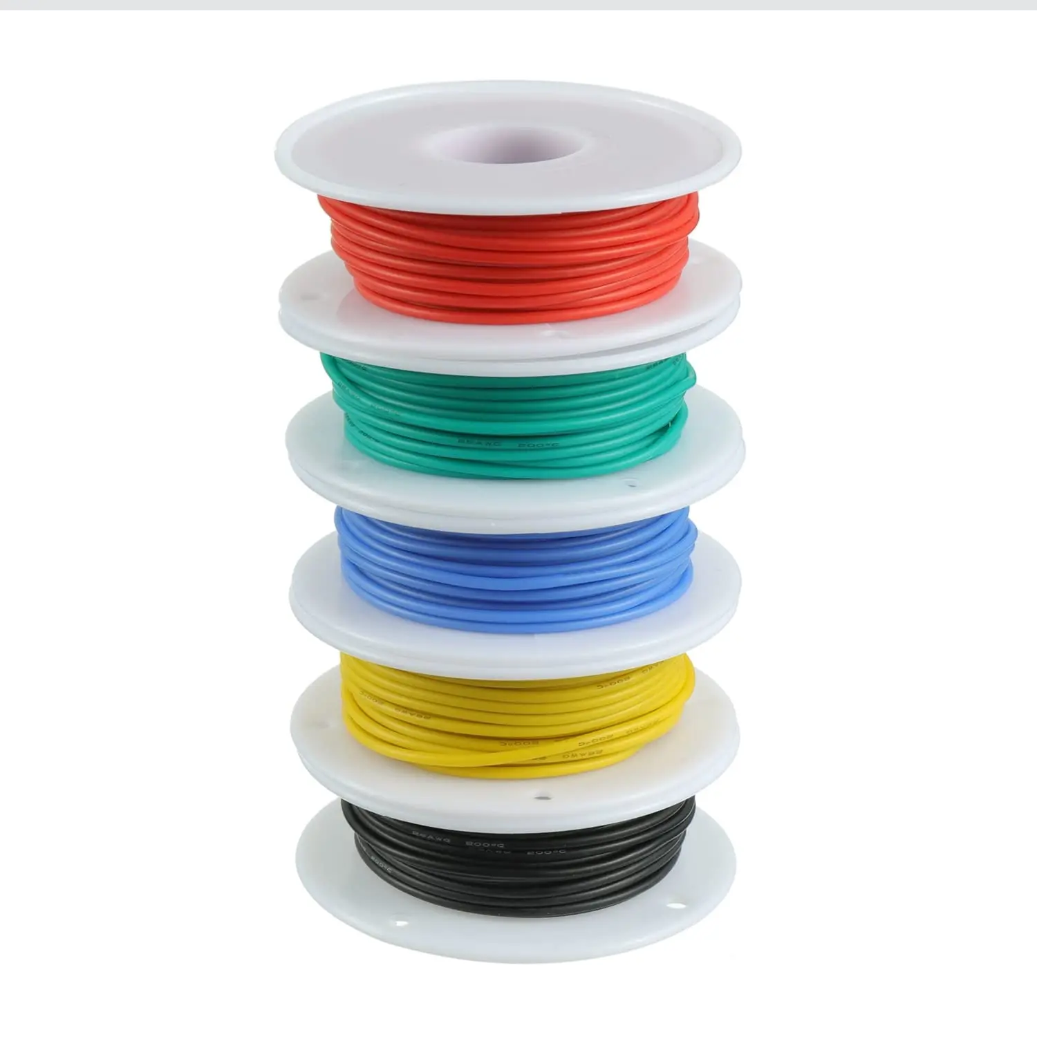 30AWG-UL-1007-PVC-Silicone-Hook-up-Wire-Kit-Electrical-Tinned-Copper ...