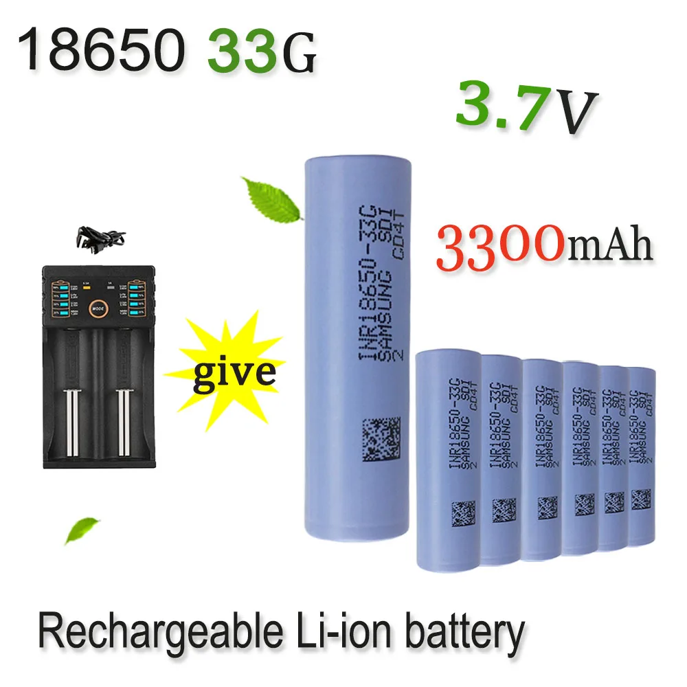 3-7V-3300mAh-18650-33G-battery-for-our-18650-30A-toy-tool-flashlight ...
