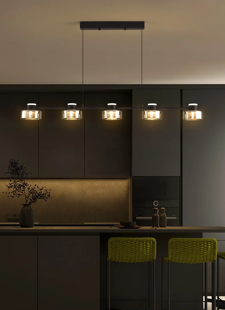 L-mpara-de-ara-a-para-comedor-iluminaci-n-colgante-de-cristal-para-Isla ...