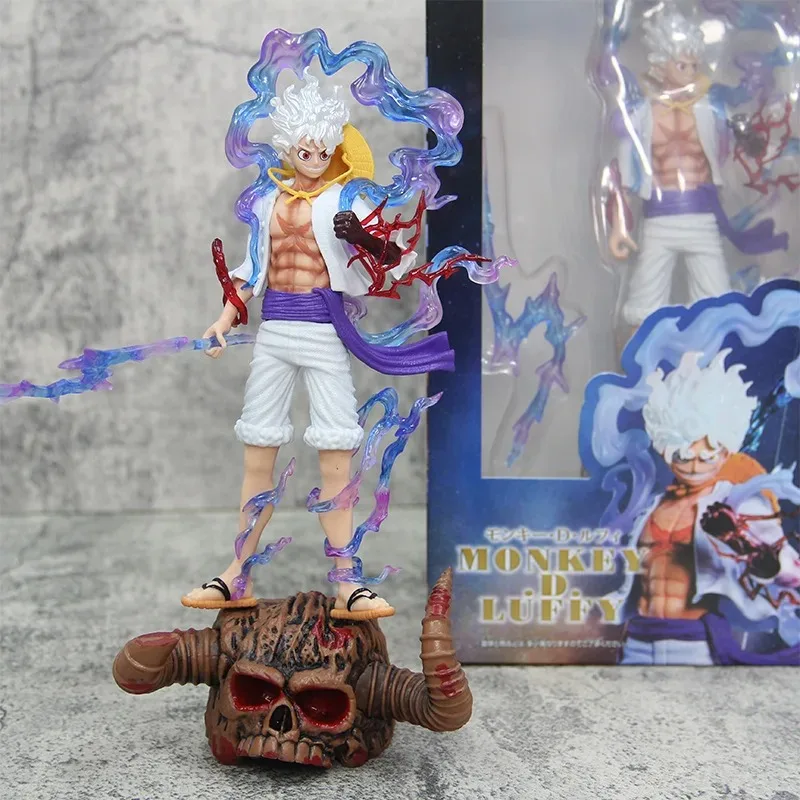 24cm-Anime-One-Piece-Ox-head-Fruit-Awakening-Luffy-Creative-Cartoon ...