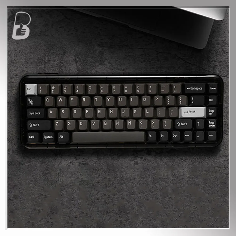 Melgeek-teclado-inal-mbrico-Mojo68-5-2-Teclado-mec-nico-con-Bluetooth ...