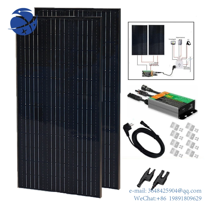 YYHC-200W-400W-600W-Solar-Panel-Photovoltaic-System-Balcony-Home-for ...
