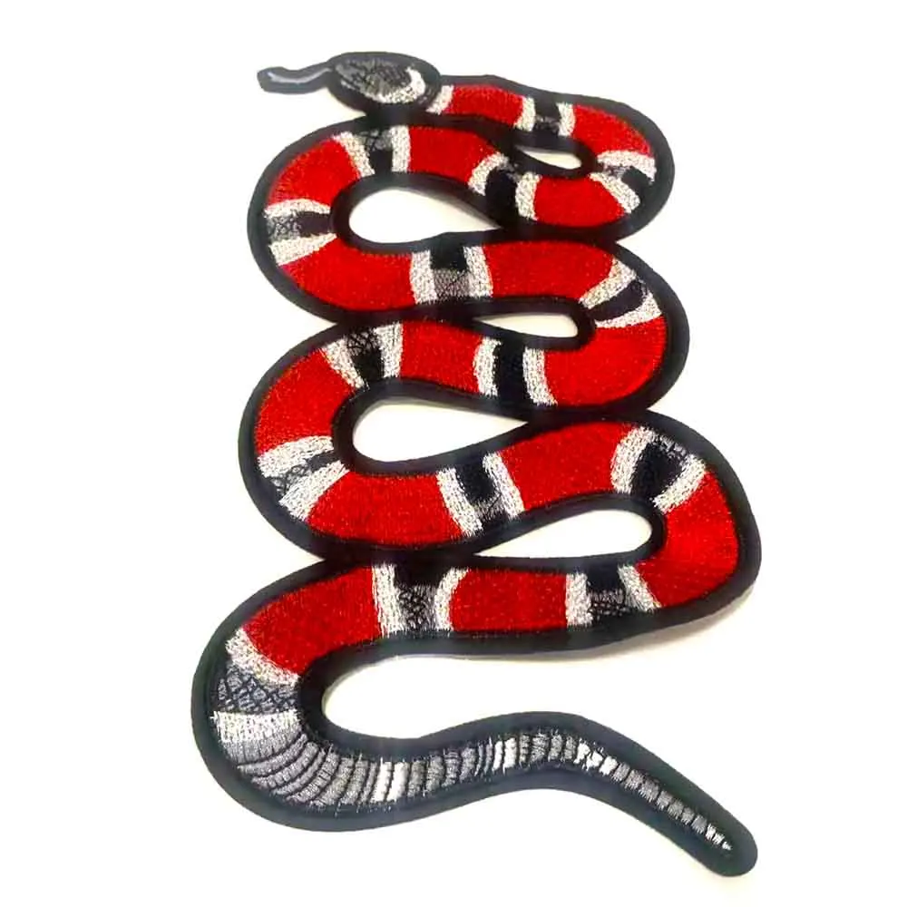 Snake-Embroidered-Sew-On-Patches-for-Clothes-Garment-Applique-DIY ...