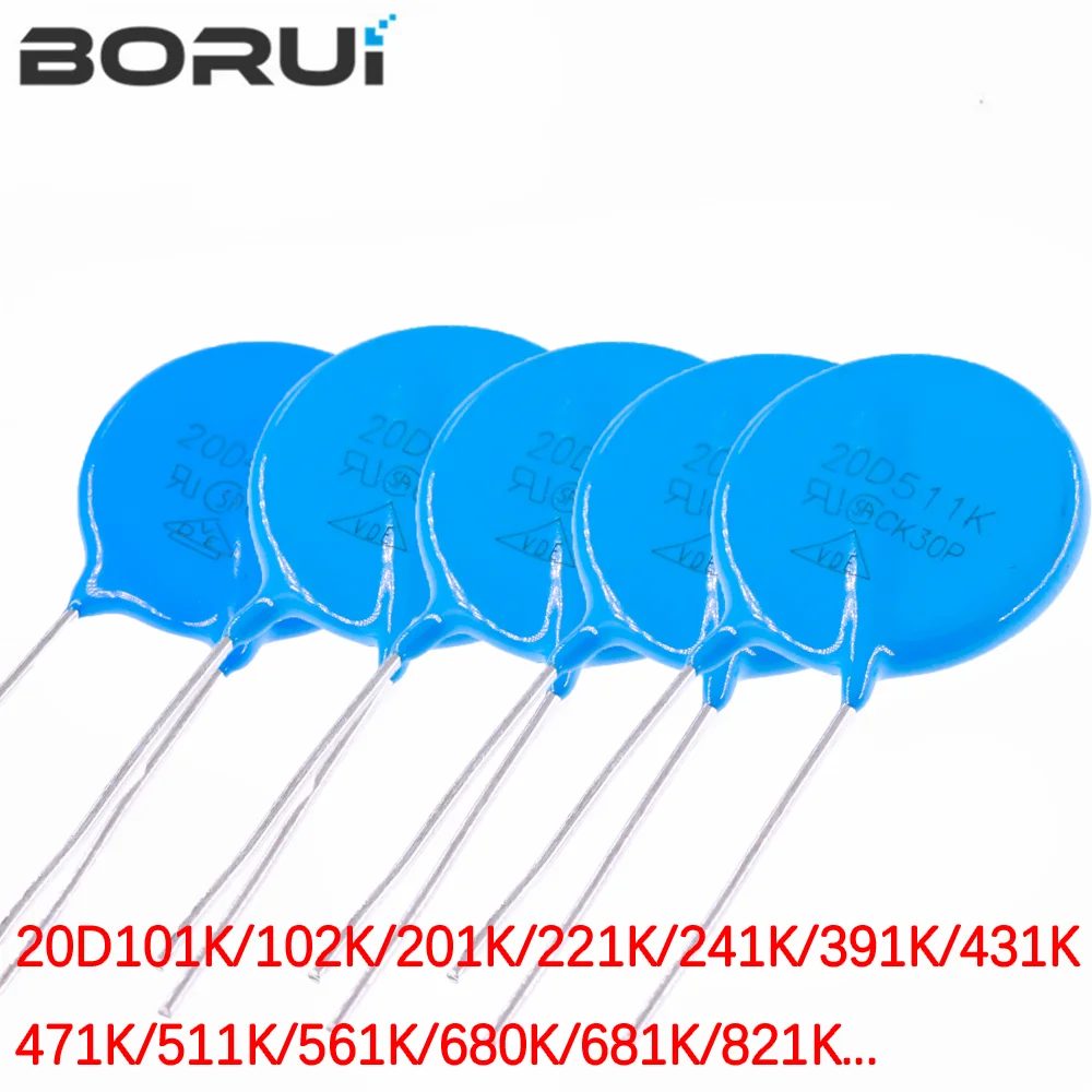 5pcs-varistor-20D471K-470V-20D241K-20D471-20D101K-20D271K-20D331K ...