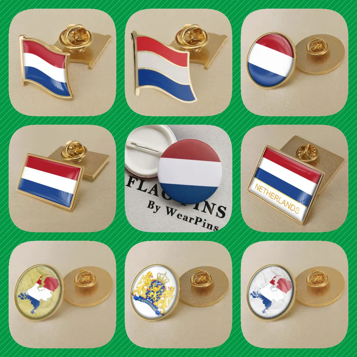 Netherlands-Dutch-Hollanders-Map-Flag-National-Emblem-National-Flower ...