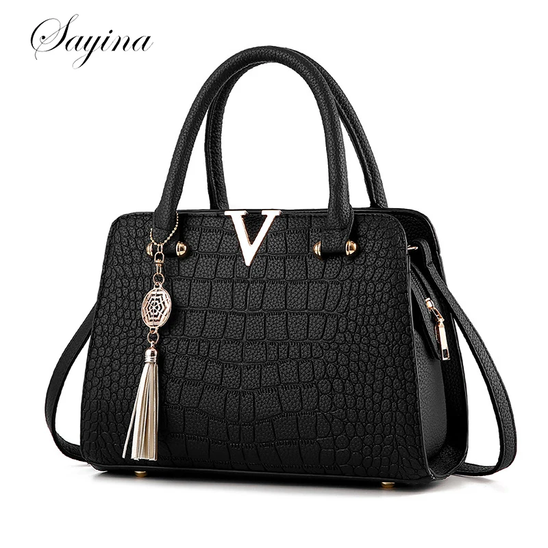 Women Bag Designer Leather Top Handle Bags | Leather Women Bag V ...