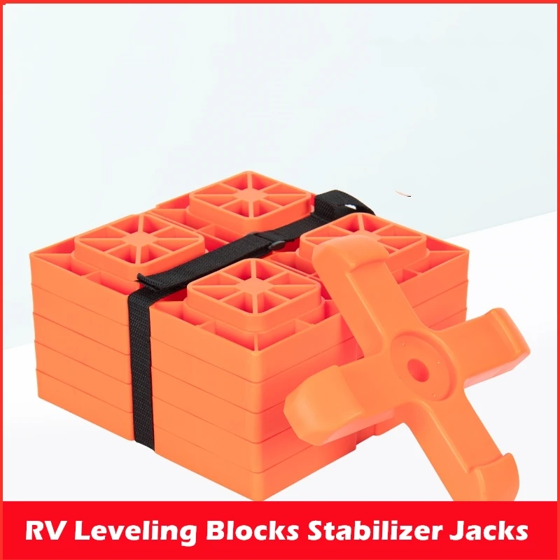 RV-Tongue-Jack-Stand-5pcs-RV-Leveling-Blocks-Features-Durable-Resin ...