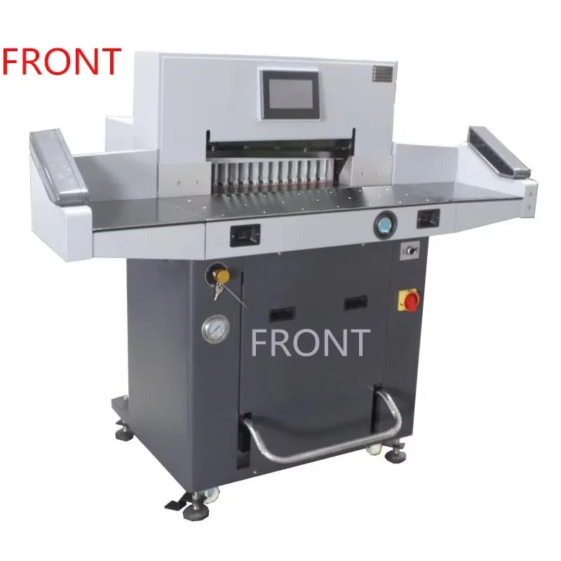 FRONT A1 Paper Cutter Hydraulic Guillotine 720mm with Side Table and ...
