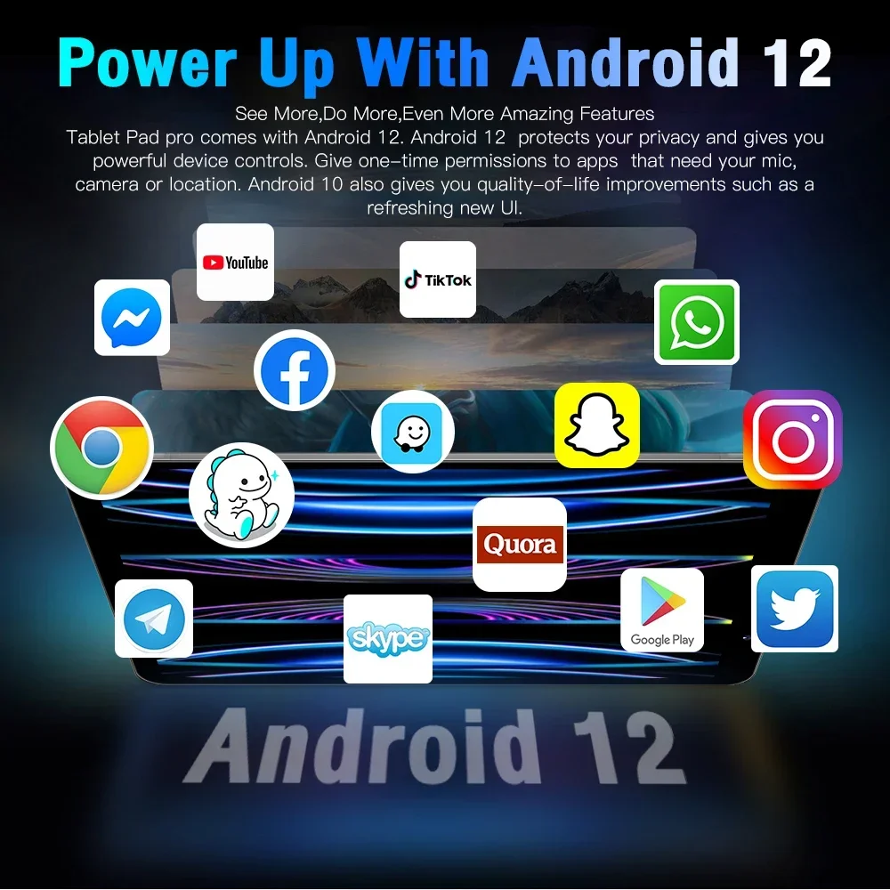 2024 New Original tablet pad Tab14 8.0inch pc tablets android 16G+1TB ...