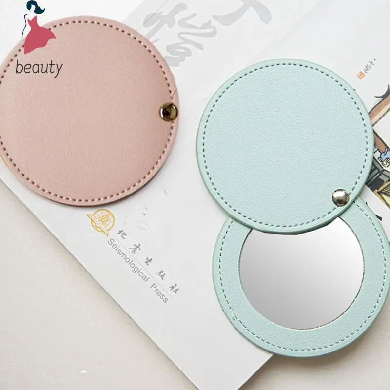 1PC-Portable-Mini-cute-makeup-hand-pocket-mirror-Stainless-Steel ...