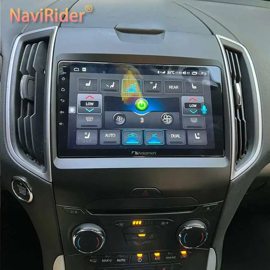 Wireless CarPlay Android 14 AI Voice Car Radio Stereo 128GB GPS ...