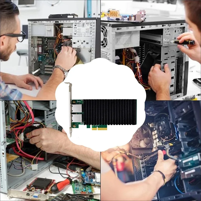 ST7319-X540-T2-PCIe-10G-Server-Network-Card-PCIe-X4-5-0GT-S-Duals-Port ...