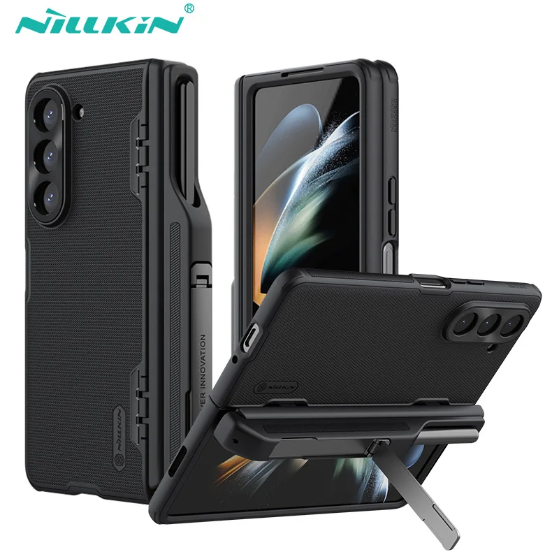 For-Samsung-Galaxy-Z-Fold-5-Case-NILLKIN-Super-Frosted-Shield-Folding ...