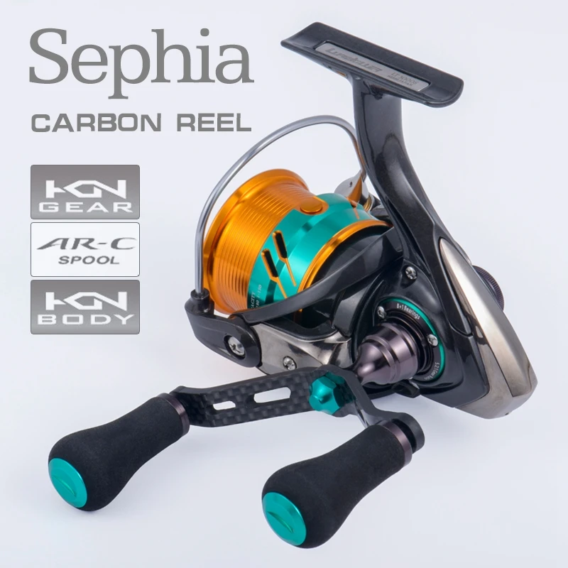Japan Brand Lurekiller Carbon Spinning Reel Egi Reel Sephia Lt 2500s ...