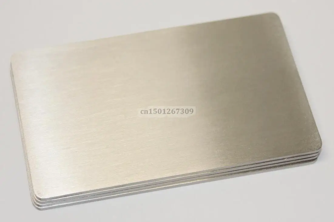 Thick-1-5mm-Stainless-Steel-Blank-Metal-Business-Card-Size-85-53mm-Both ...