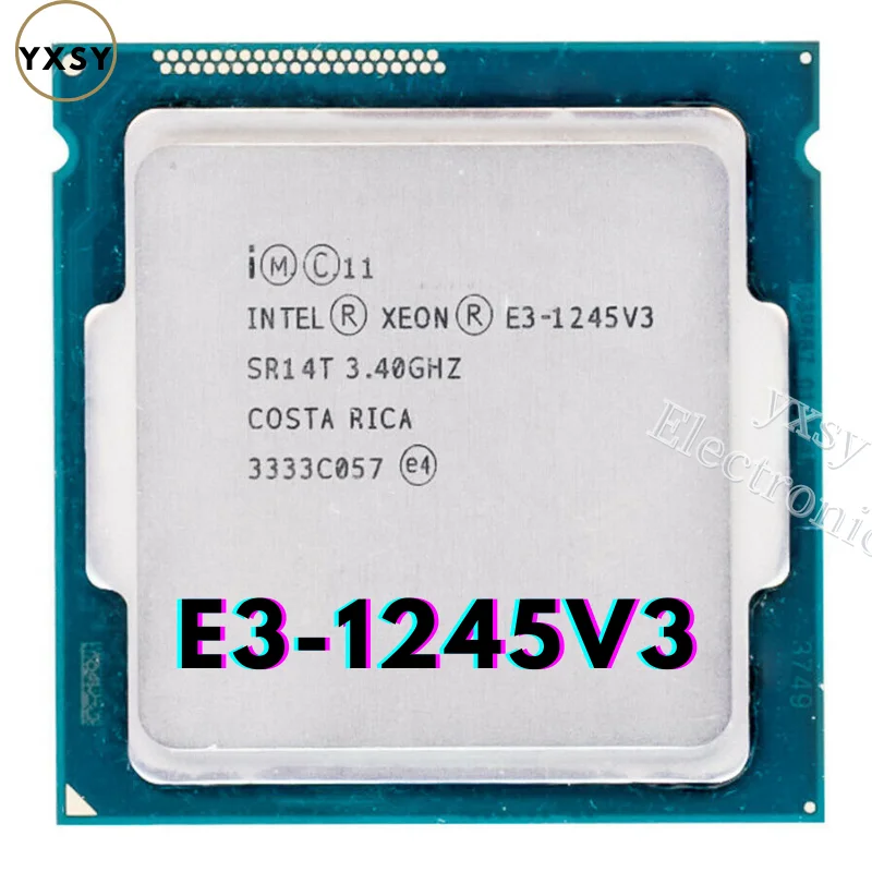 인텔 제온 E3 1245V3 E3 1245 V3, 3.4GHz 쿼드 코어 8 스레드 CPU 프로세서, 8M 84W LGA 1150| | - AliExpress