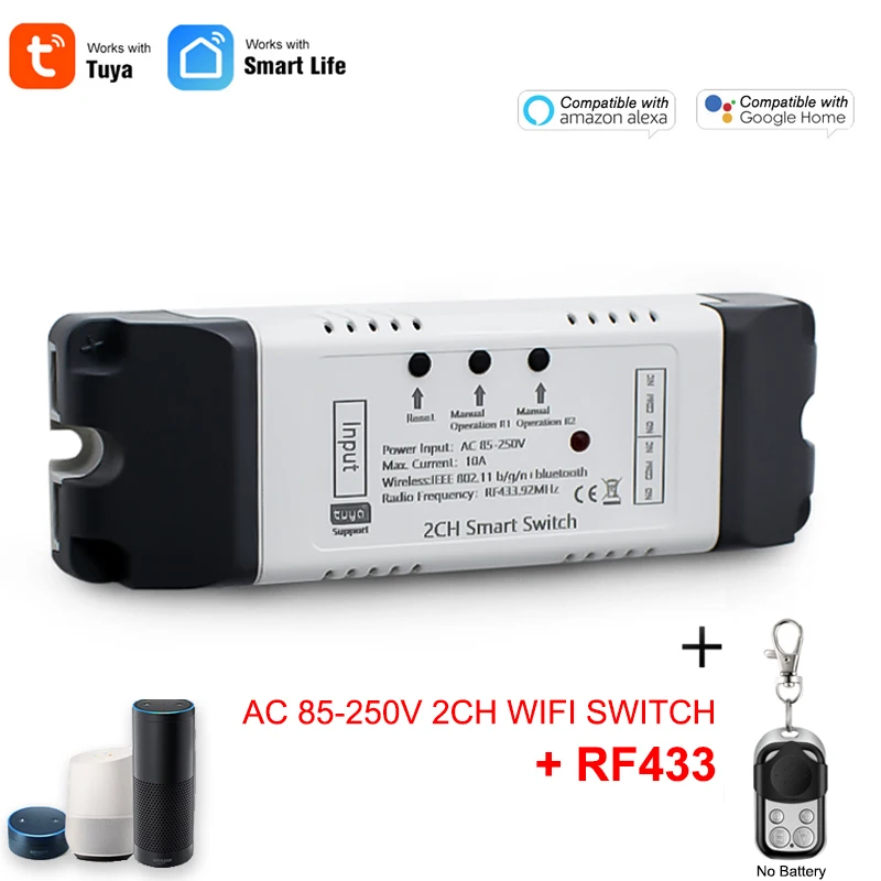 Tuya-Smart-Wifi-Switch-Module-5V-12V-32V-220V-RF-433-Radio-Remote ...