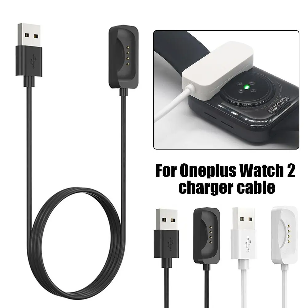 100cm-Charging-Cable-For-Oneplus-Watch-2-USB-Magnetic-Contact-Charger ...