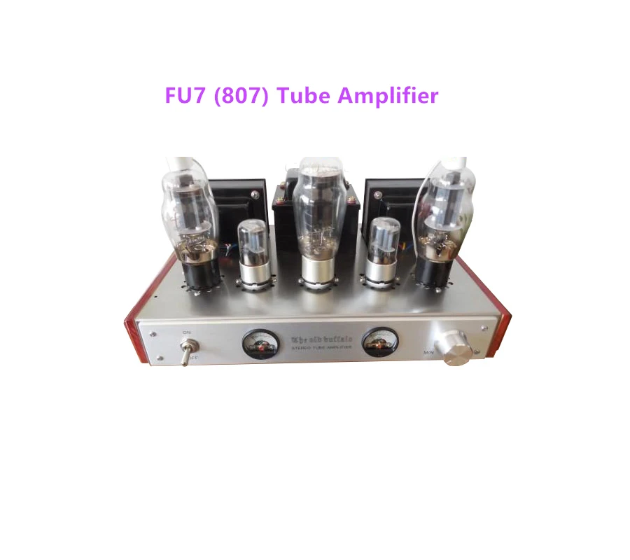 Old Buffalo FU7 (807) Tube Amplifier HIFI Class A AMP Handmade FU7 Amp ...