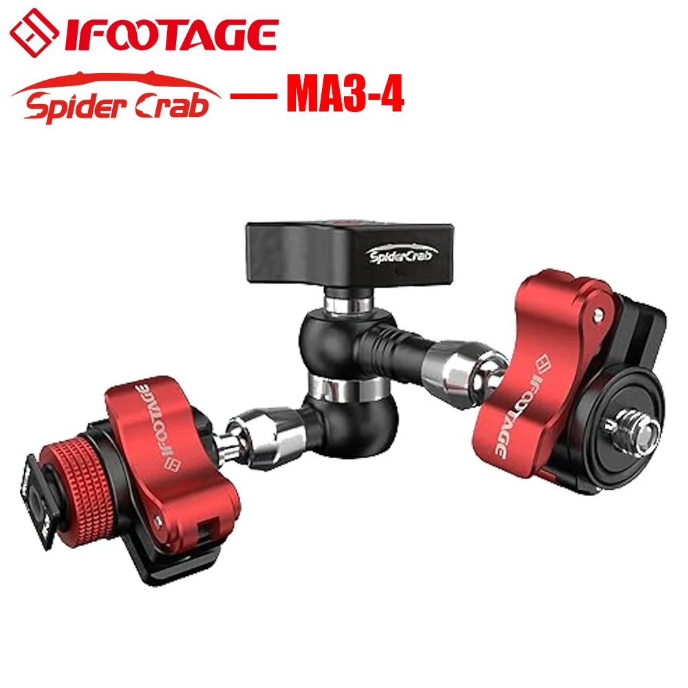 IFOOTAGE-Magic-Arm-Adjustable-Spider-Crab-with-Shoe-Mount-and-1-4-3-8 ...