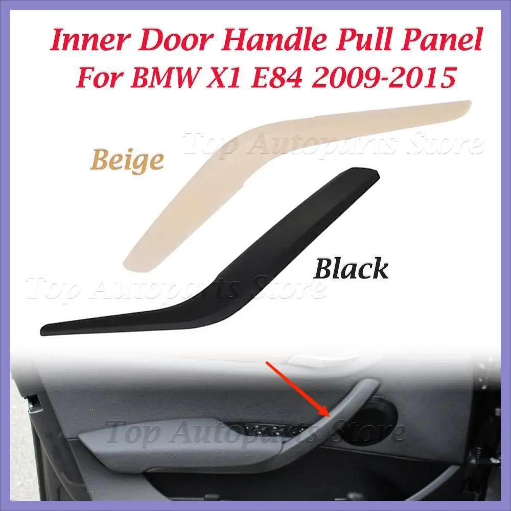 Inner-Door-Handle-Pull-Panel-Cover-Trims-For-BMW-X1-E84-2009-2015-Black ...