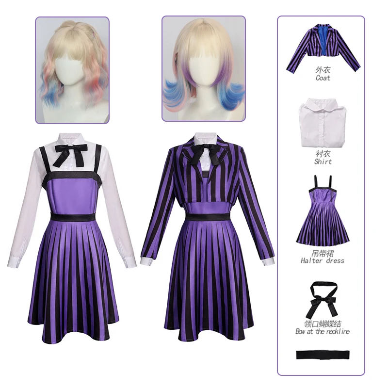 ANIMECC IN STOCK Wednesday Season 2 Enid Sinclair Wolf Cosplay School ...