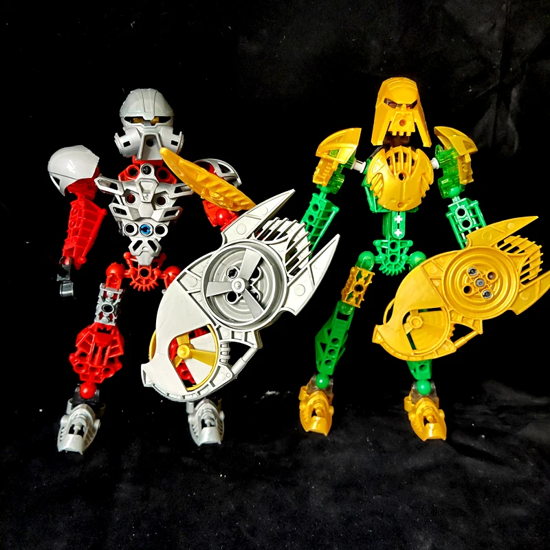 DIY-MOC-Biochemical-Warrior-Building-Block-Collection-Edition-Gold ...