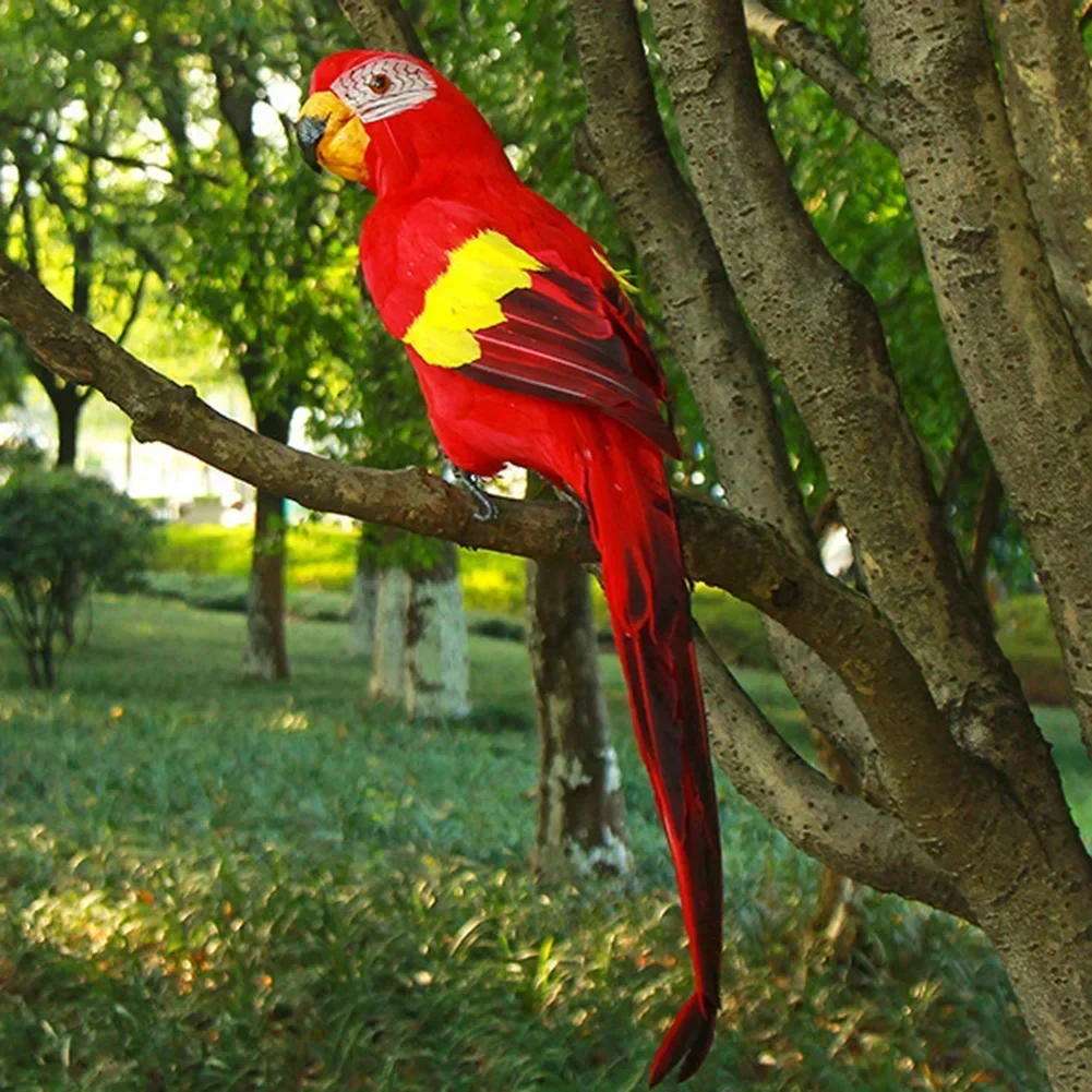 Craft Exquisite Artificial Parrot Handcraft Home Realistic Garden ...
