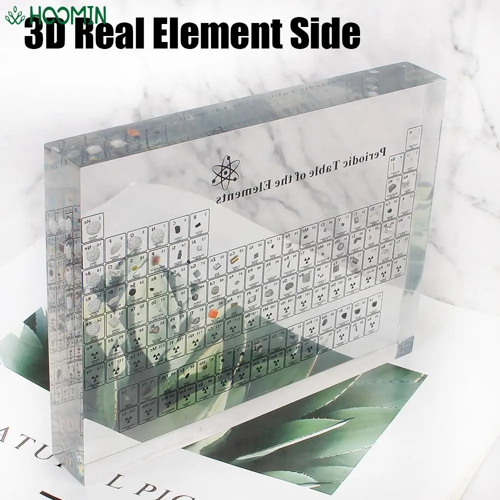 Acrylic-Periodic-Table-Kids-Teaching-School-Display-Chemical-Element ...