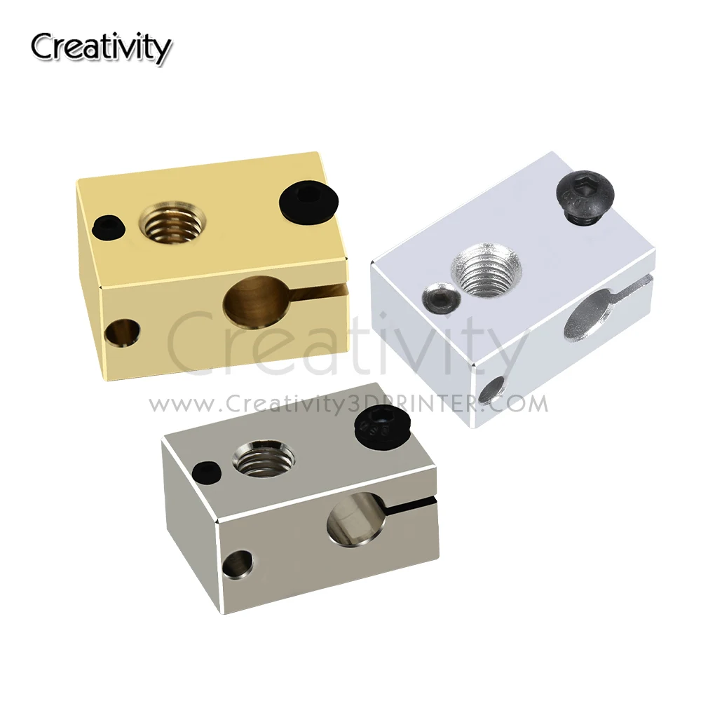 High-Quality-V6-PT100-Heater-Block-Silicone-Socks-Aluminium-Brass ...
