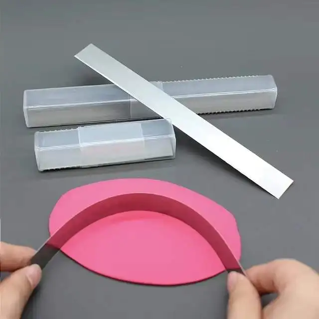 New DIY Pottery Flexible Stainless Clay Knives Polymer Handicraft ...